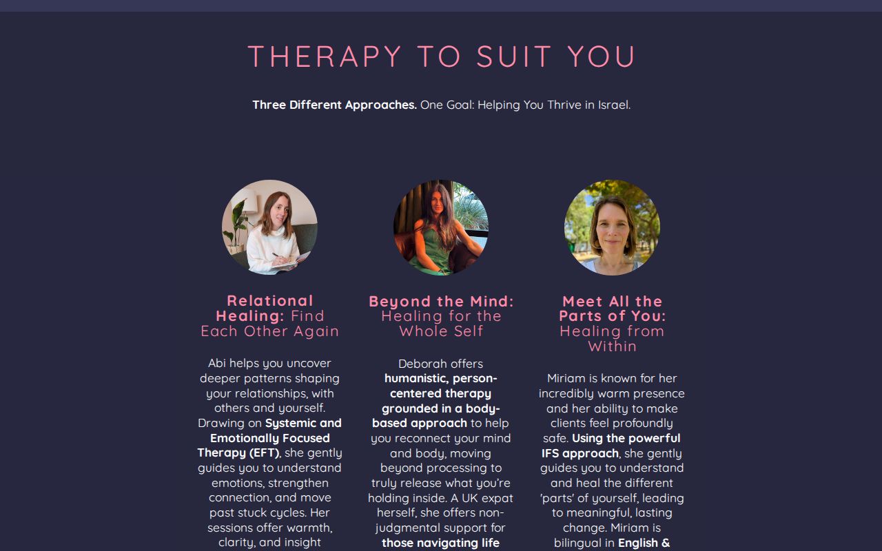 Therapy to Suit You